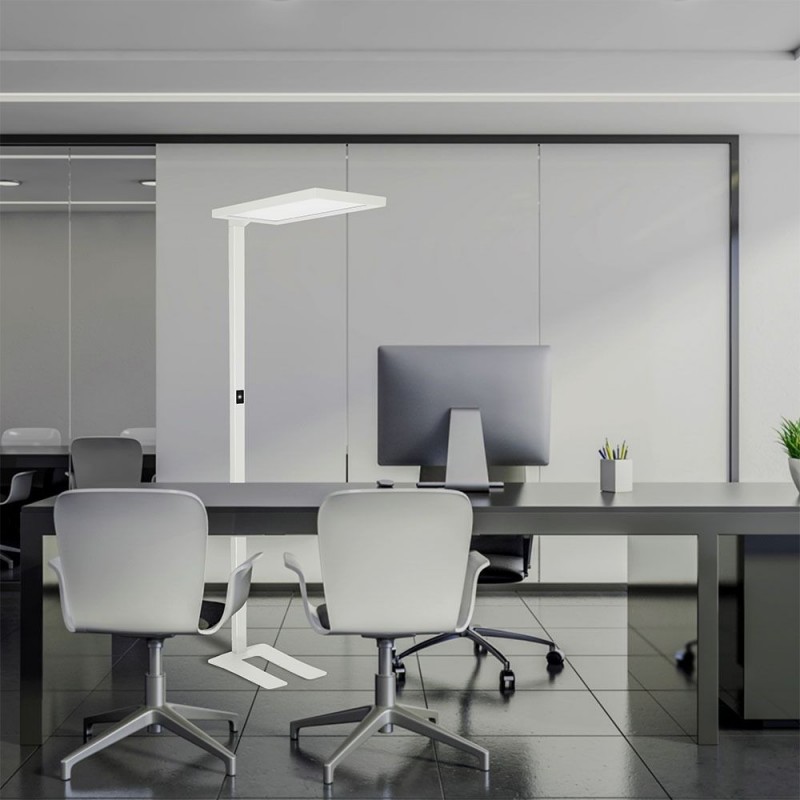 VTAC PIANTANA LED 80W 4000K TOUCH DIMMER BIANCA A DOPPIA EMISSIONE H ...