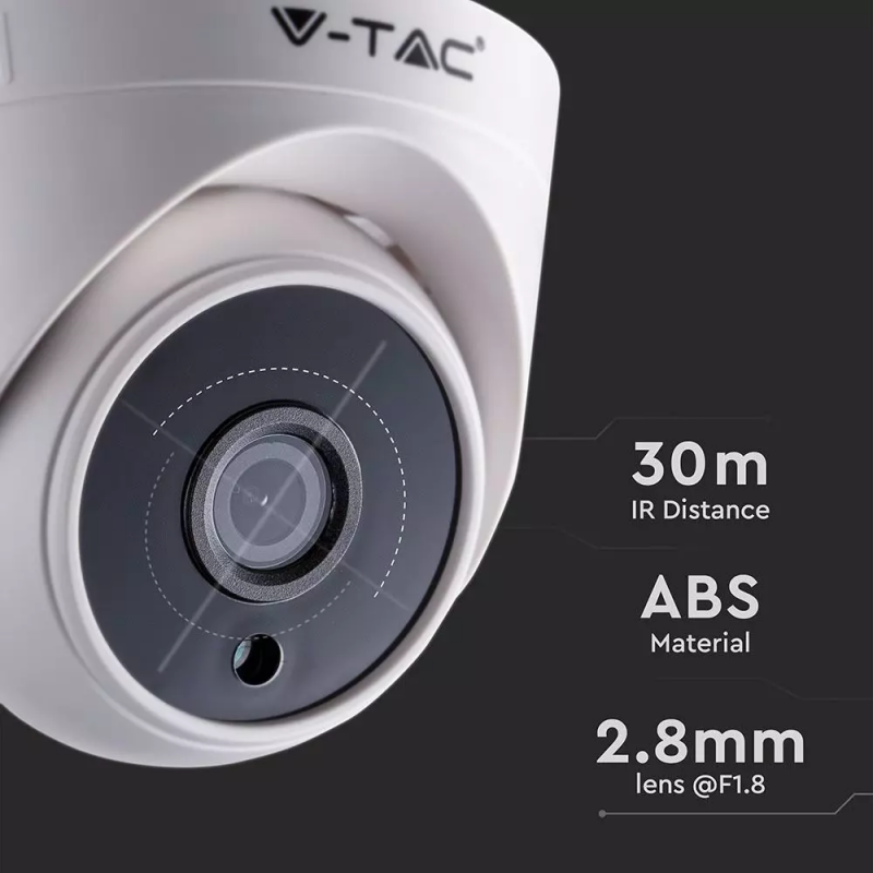 VTAC TELECAMERA PER INTERNO AHD/CVI/TVI/CVBS 2,0MP 1080P - SKU: 8474 ...