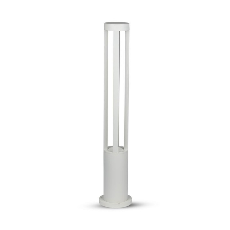VTAC PALETTO LED DA ESTERNO 10W 3000K IP65 H 80cm BIANCO - SKU: 8325 ...