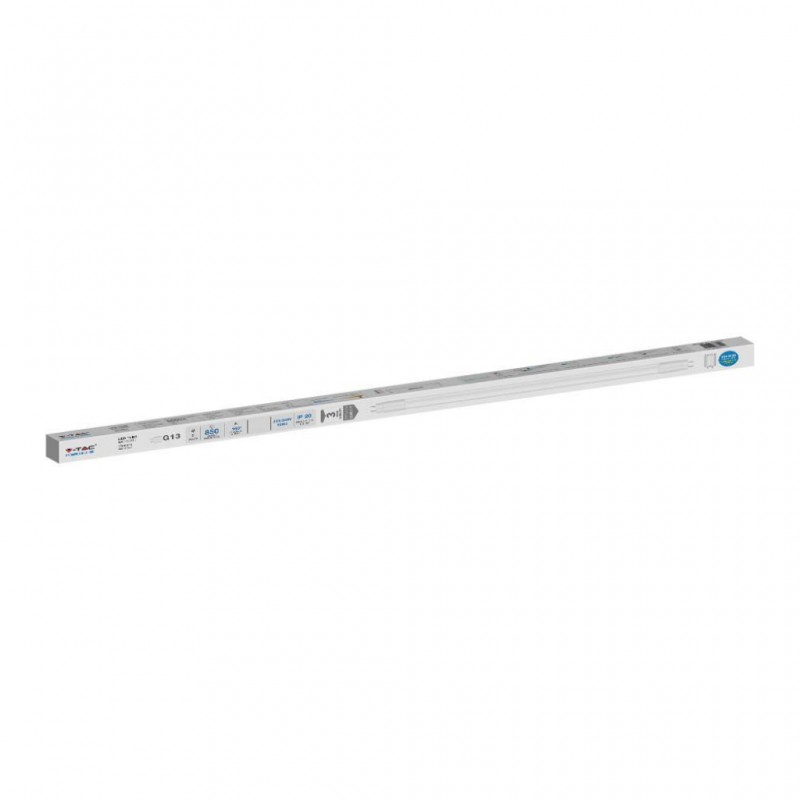 V-TAC TUBO LED NANO PLASTIC T8 G13 9W 6400K 800LM 60CM BIANCO - SKU: 216394 - VT-6072